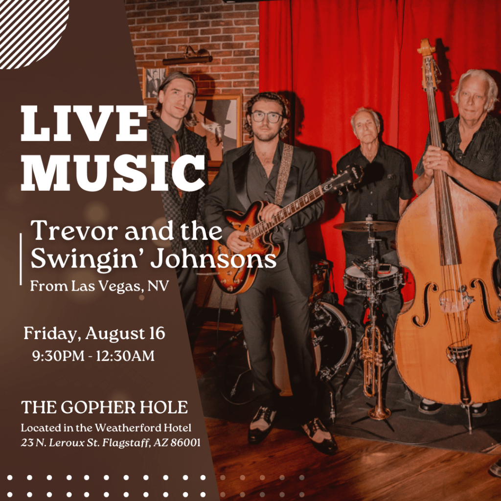 LIVE MUSIC ANNOUNCEMENT: Trevor and the Swingin’ Johnsons @ the Gopher Hole, Friday, August ...